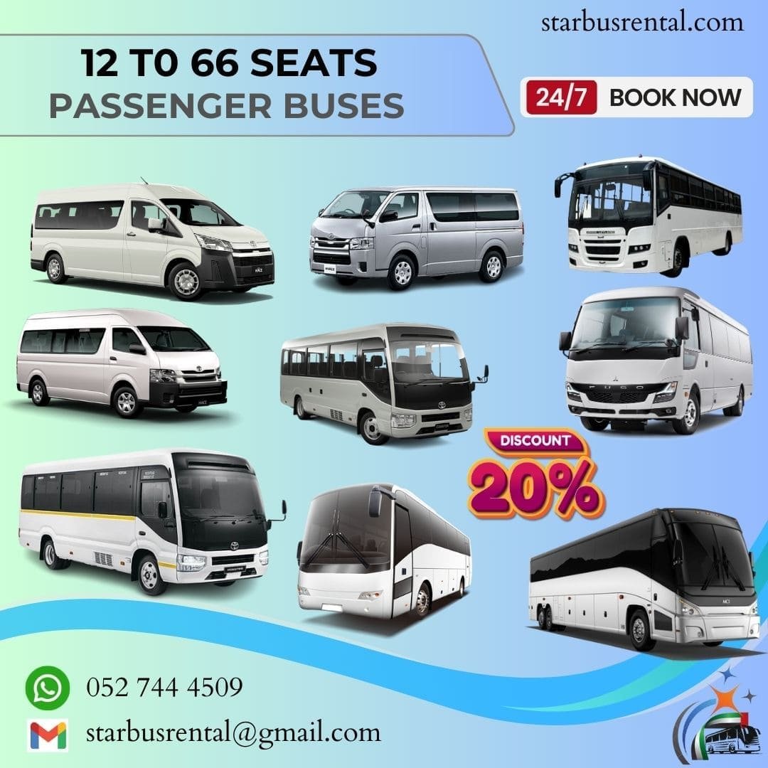 Rent A Passenger Bus With Driver At Cheap Rates