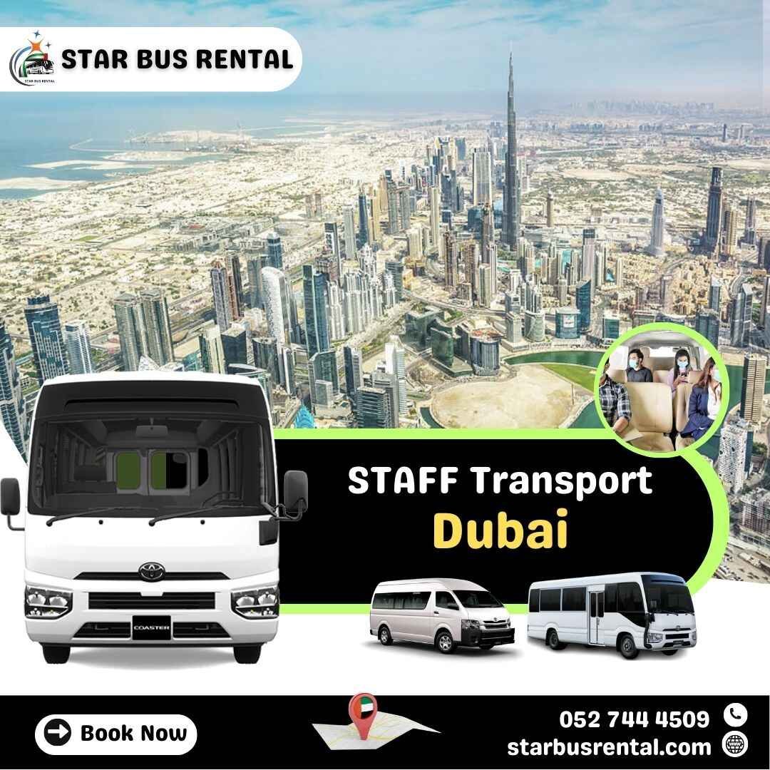 Staff Transport in Dubai | Employee Bus Shuttle Services